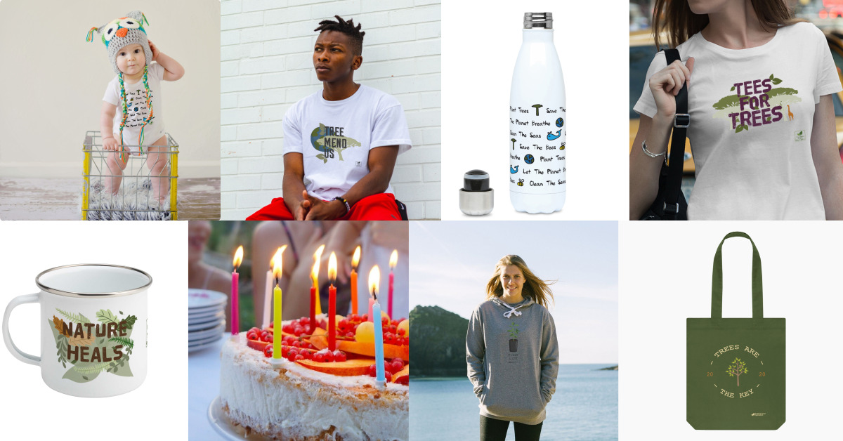 Buy exclusive products from our ethical, organic charity shop